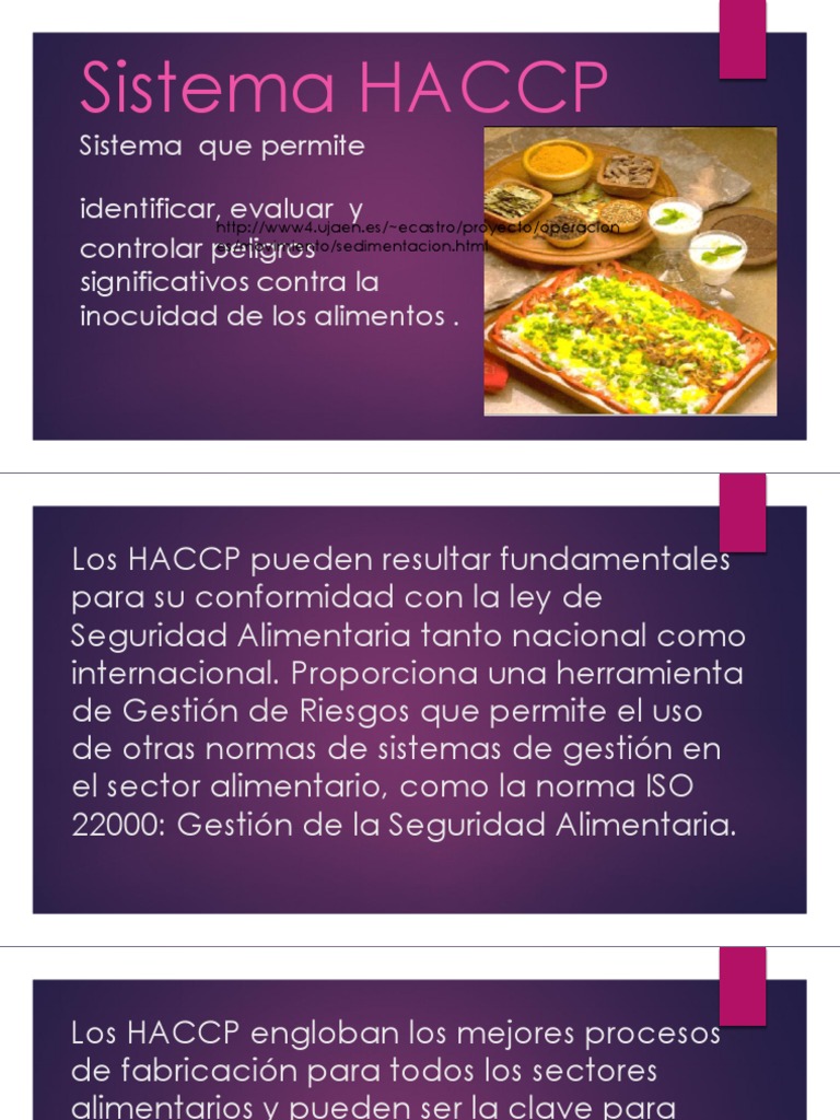 Sistema HACCP Aplicada A La Industria de Bebidas Alcohólicas | PDF ...