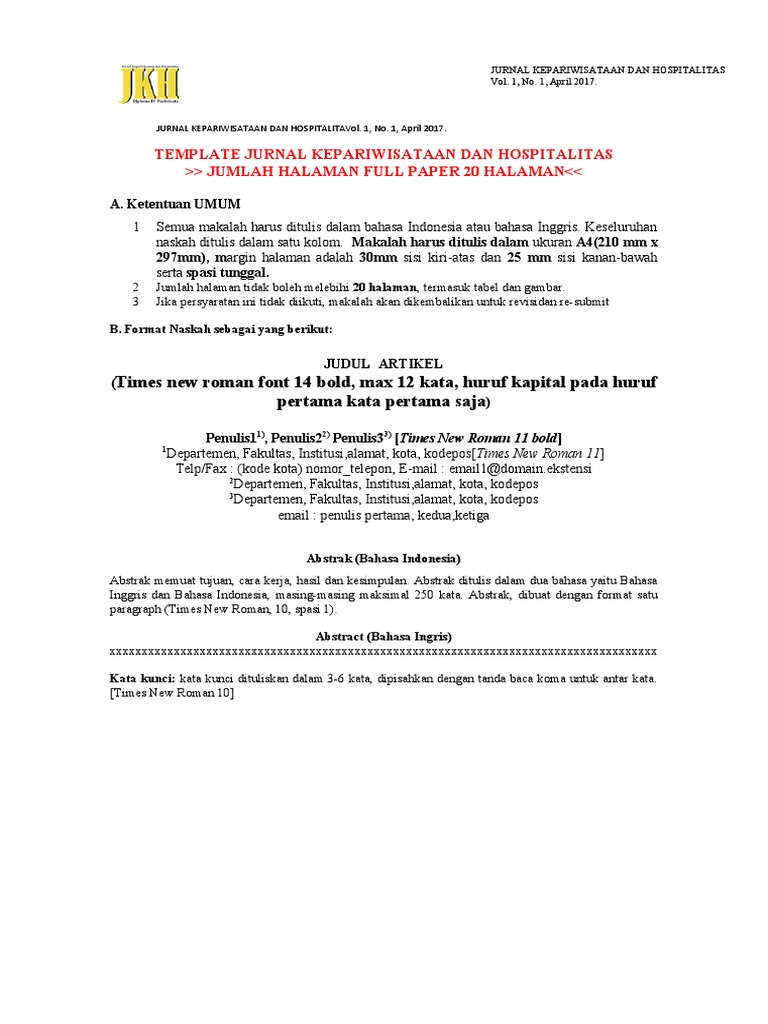 Template Full Paper-JKH | PDF