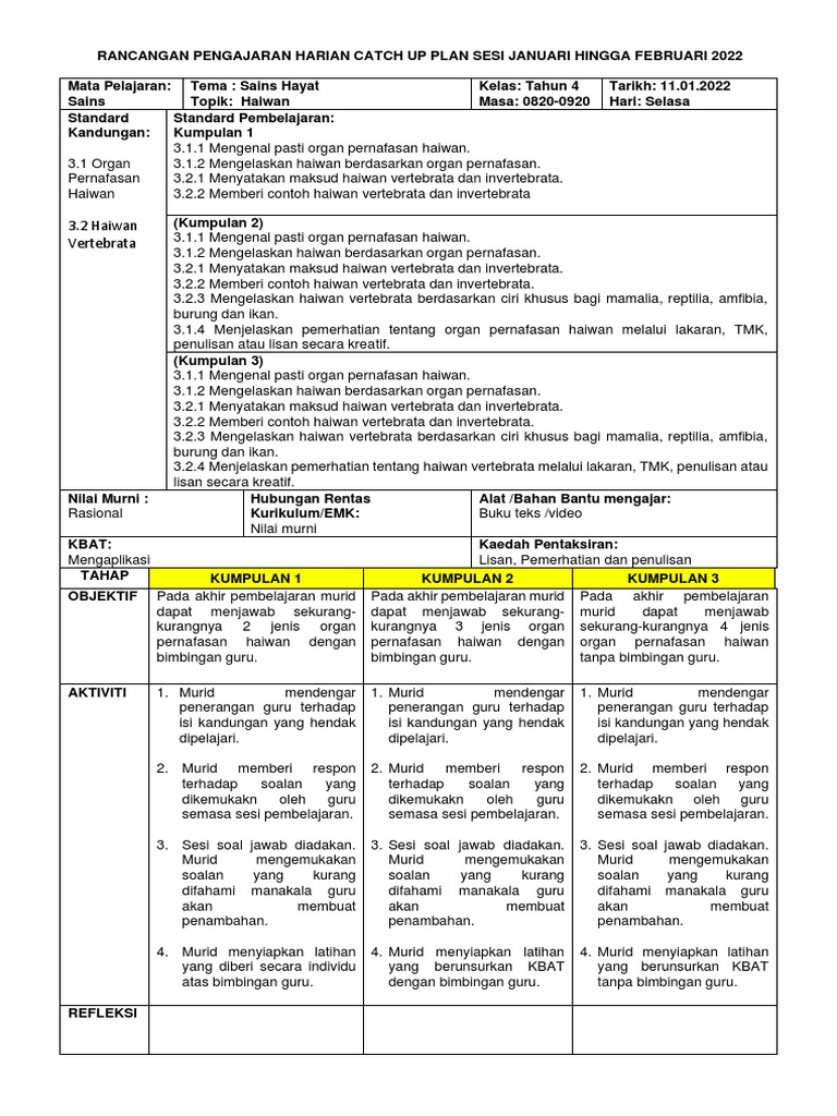 SN Year 4 Week 1 | PDF