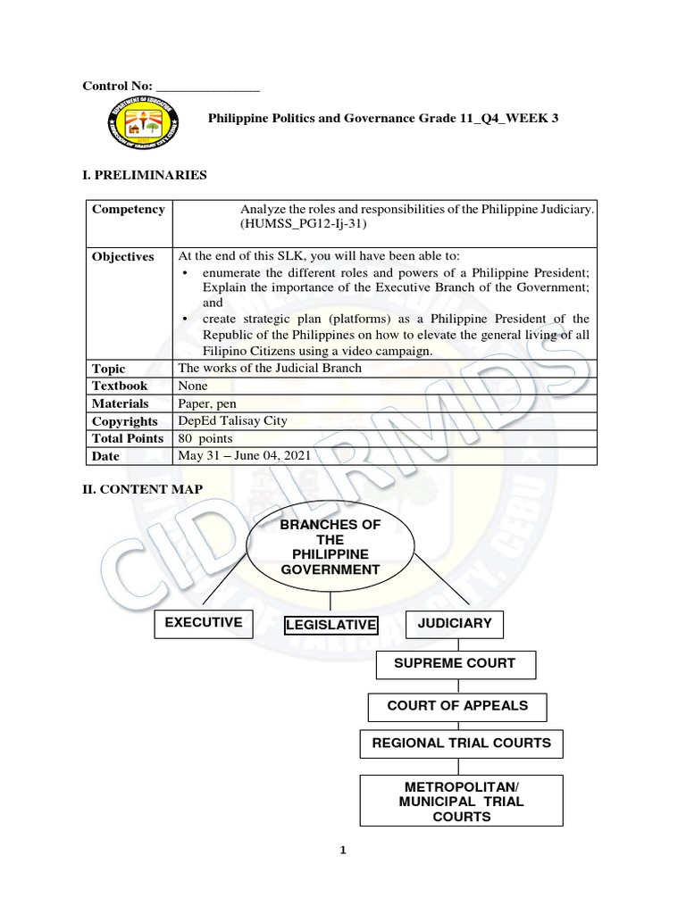 Overview of the Philippine Judiciary | PDF | Public Law | Government ...
