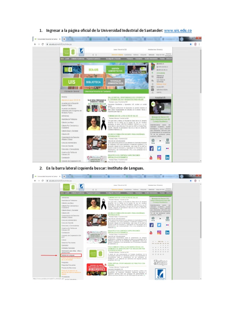 Instructivo UIS Pago Electronico | PDF