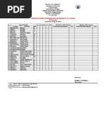 Attendance Monitoring Form | PDF