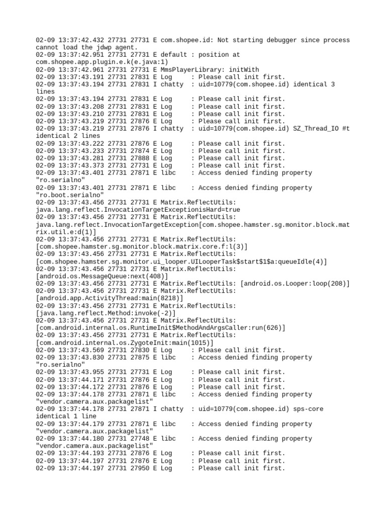 Log | PDF | Operating System Technology | Computer Architecture