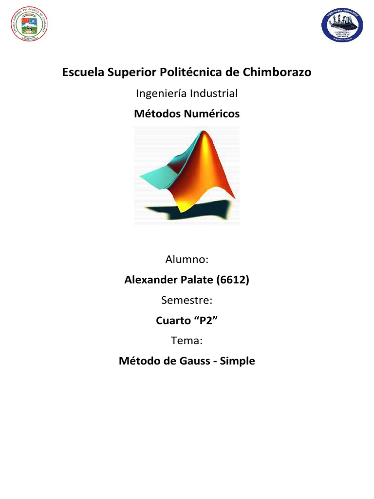 Metodo Gauss Simple | PDF