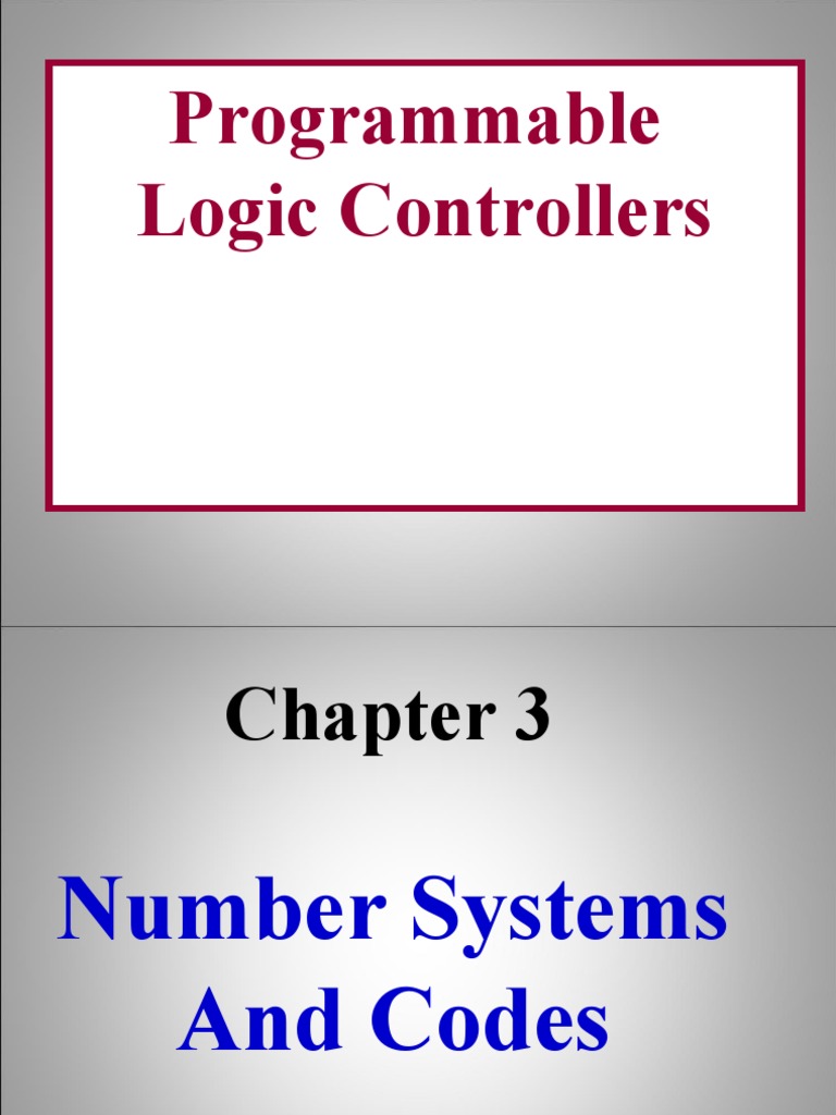 PLC Number Systems and Binary Code | PDF | Binary Coded Decimal | Bit