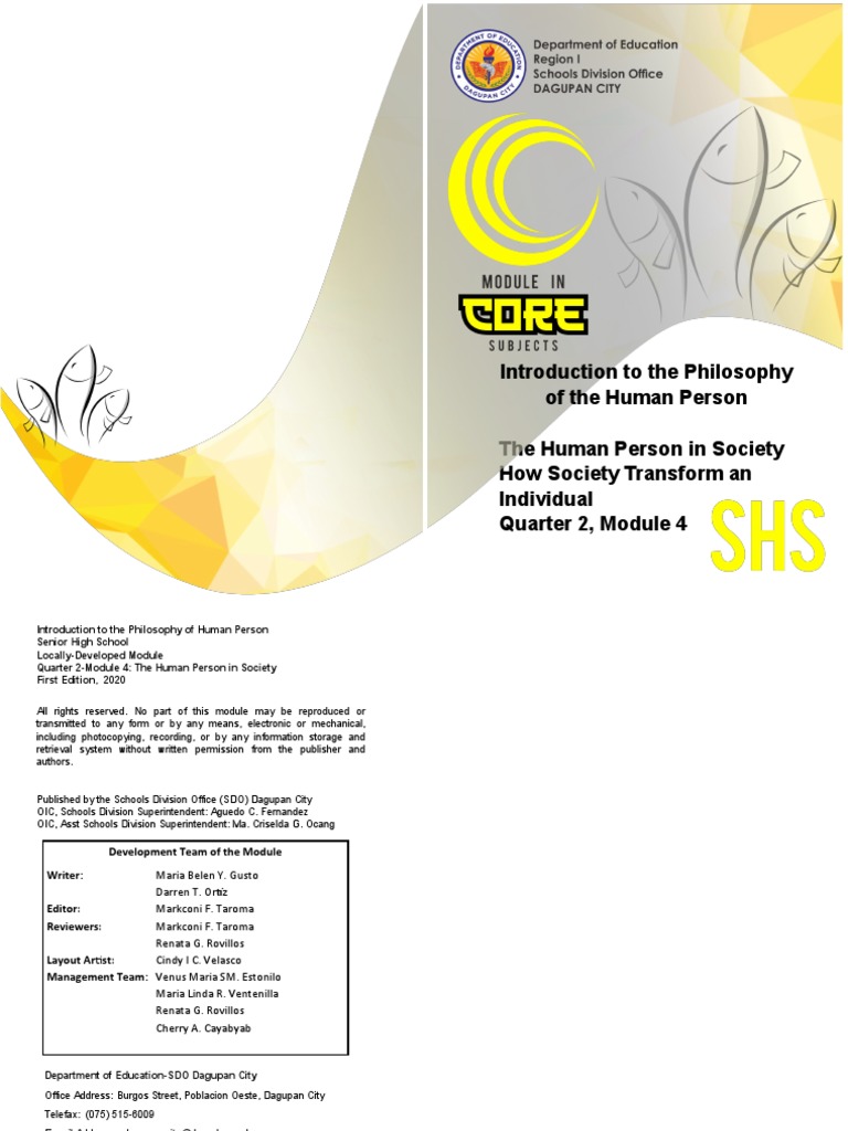 Philo Module 4 - Quaretr 2 | PDF | Philosophical Theories | Metaphysics