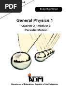 General Physics1: Quarter 1 - Module 4: Title: Kinematics: Motion in 2 ...