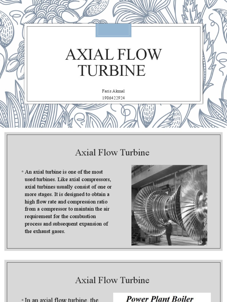 Axial Flow Turbine Basics | PDF | Technology & Engineering