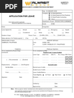 Leave Form 2023 | PDF | Government | Employee Relations