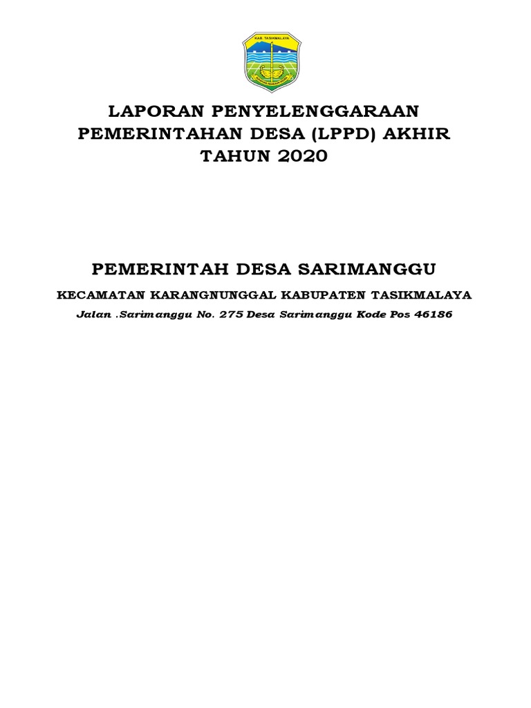 LPPD - 2020 Revisi | PDF