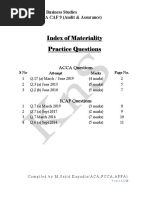 ISA 320 Materiality Complete Concepts | PDF | Audit | Economies