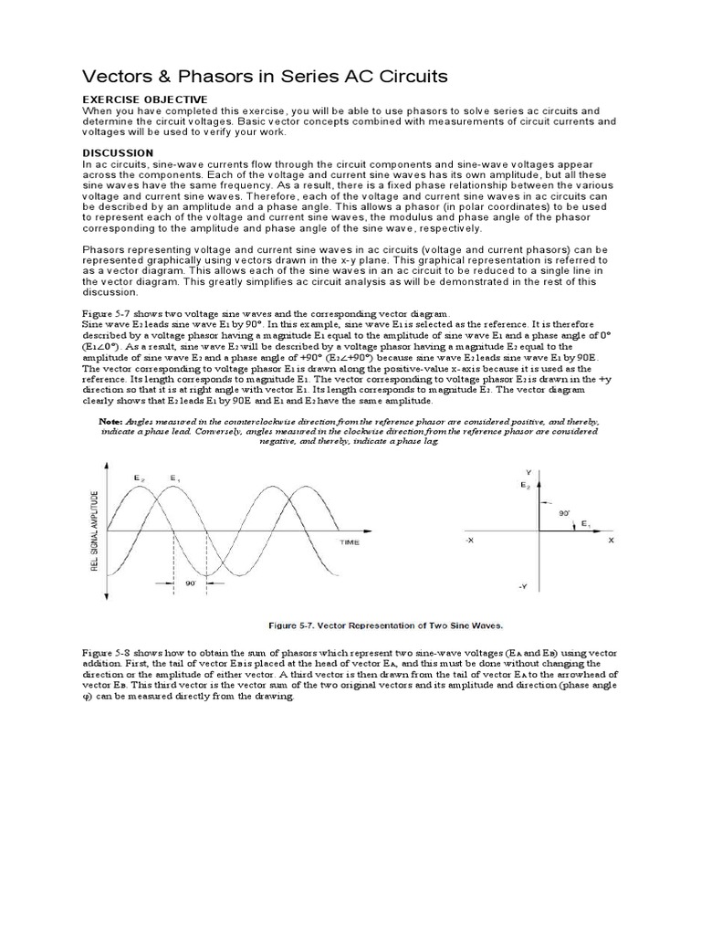 Experiment 1 Circuits 2 Lab | PDF | Electrical Engineering | Quantity