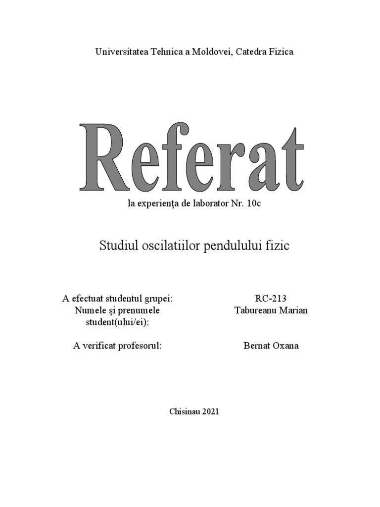 Fizica Utm Lab.10c | PDF