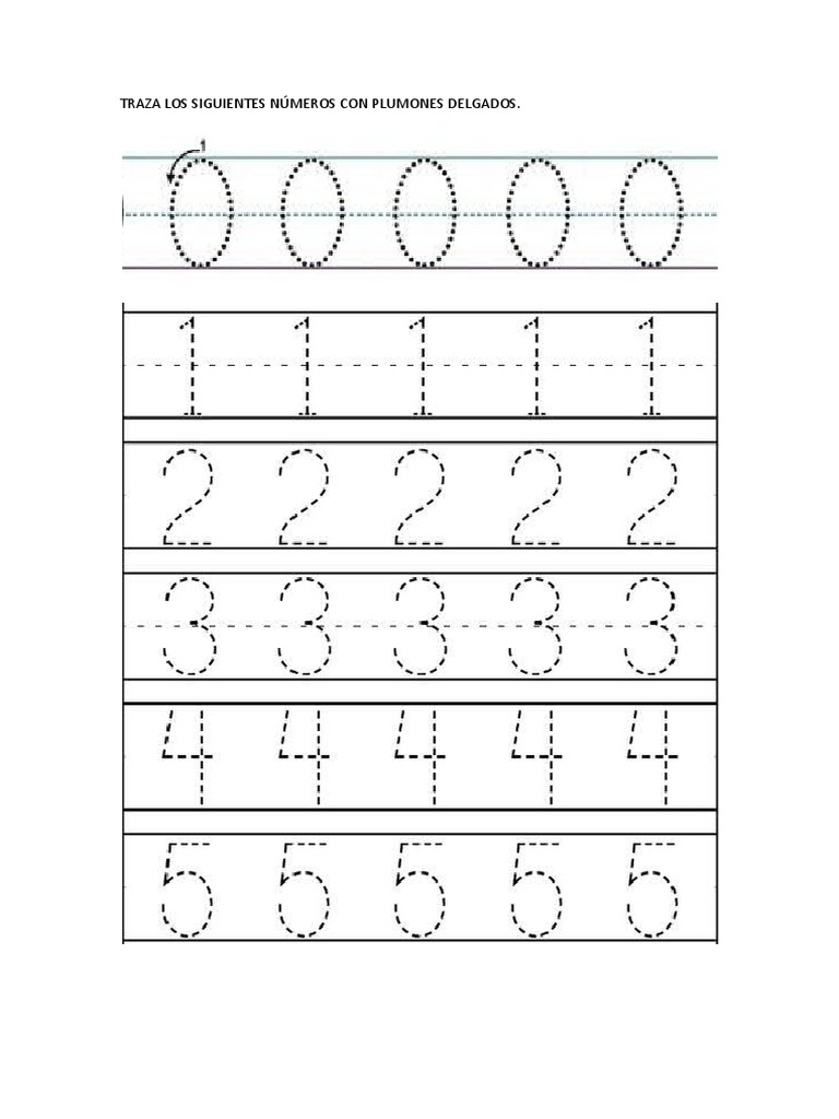 Practica de Numeros | PDF