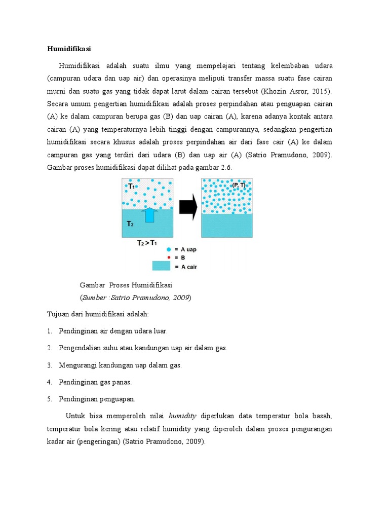 Humidifikasi | PDF