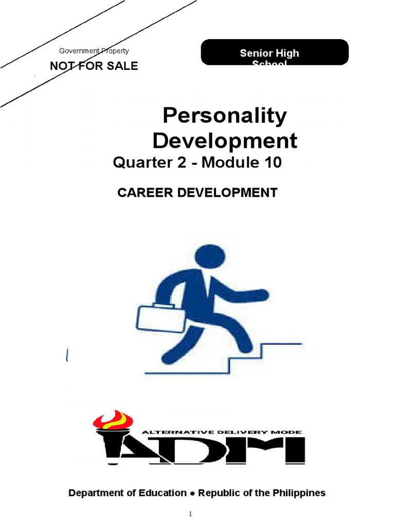 Personality Development: Quarter 2 - Module 10 | PDF | Personality Type ...