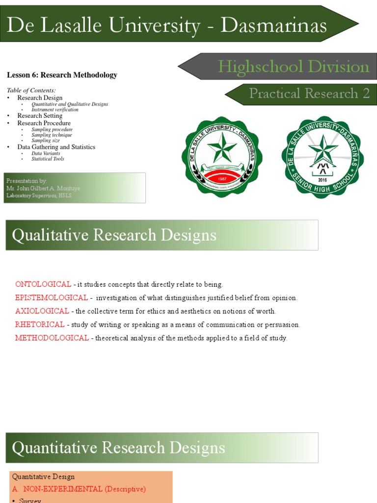 Research Methodology | PDF | Sample Size Determination | Experiment
