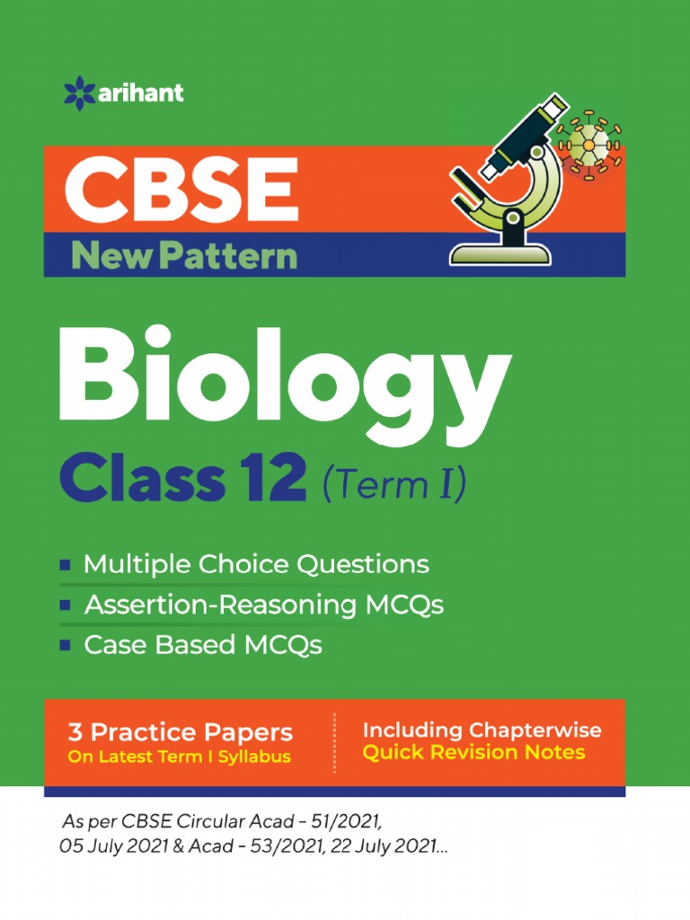 Arihant Biology Class 12 Term 1 | PDF