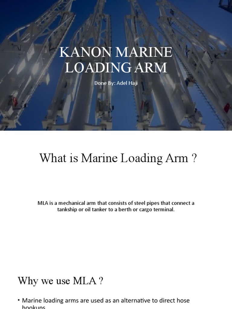 Kanon Marine Loading Arm | PDF