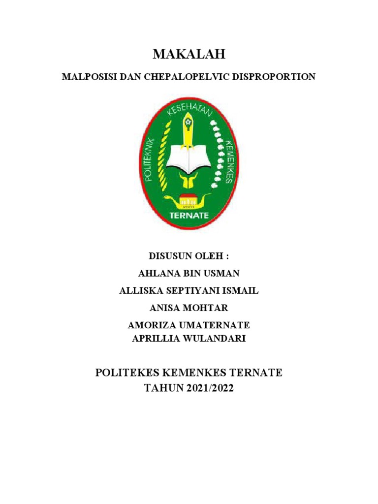 Kelompok 1 Makalah Malposisi Dan CPD | PDF