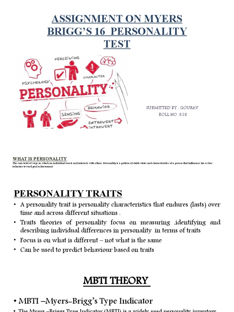 Myers-Briggs 16 Personality Overview | PDF | Extraversion And ...