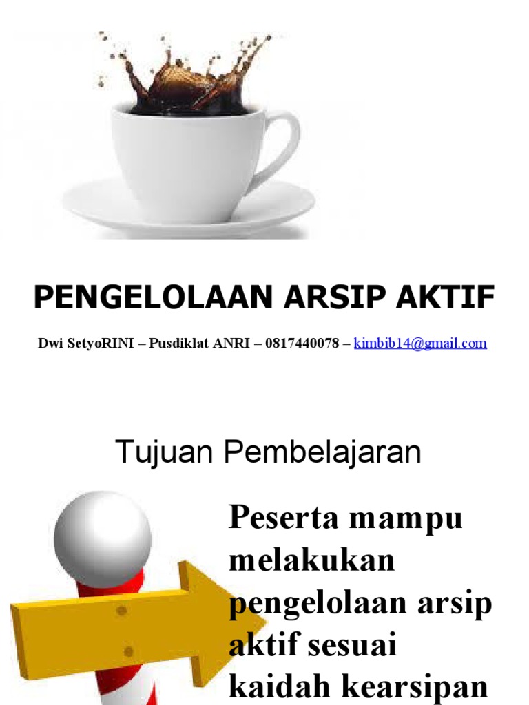 Pengelolaan Arsip Aktif | PDF