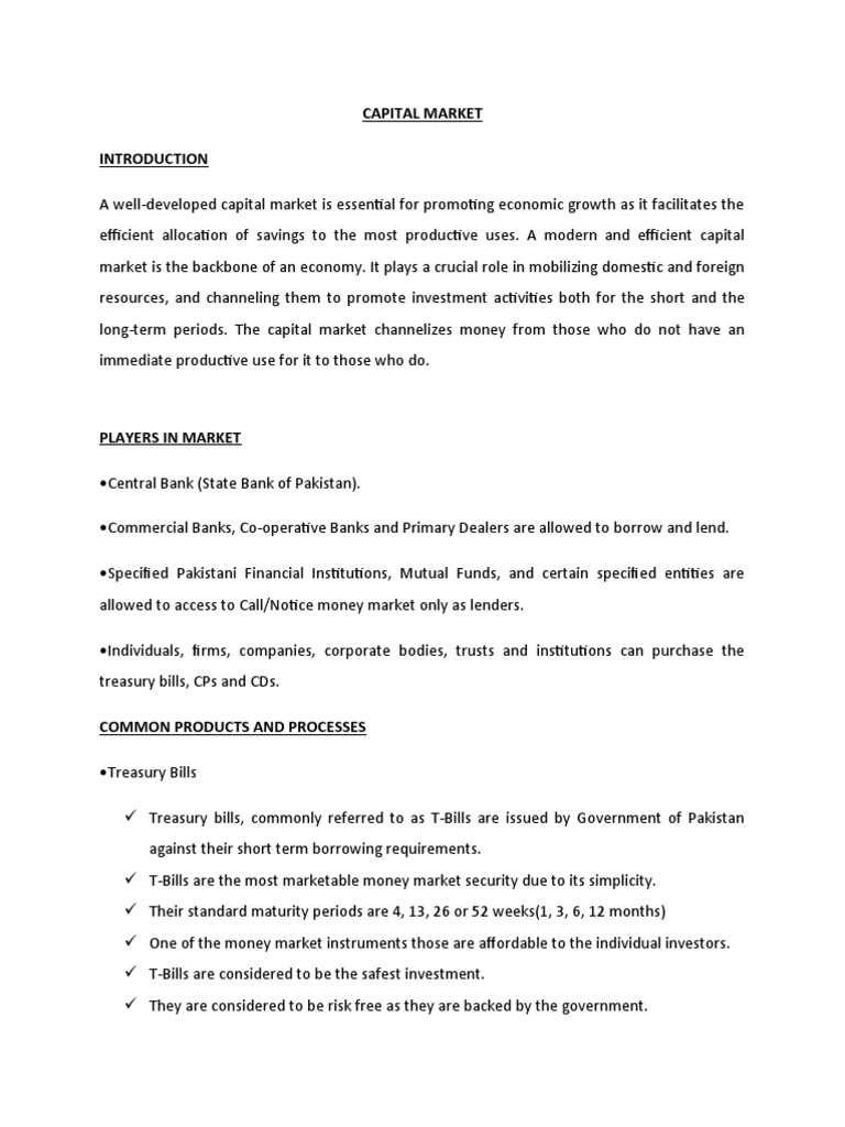 Money Market | PDF | Repurchase Agreement | Banks