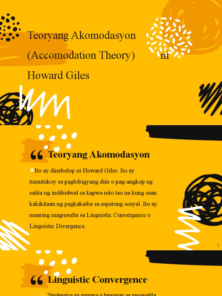 Teoryang Akomodasyon | PDF