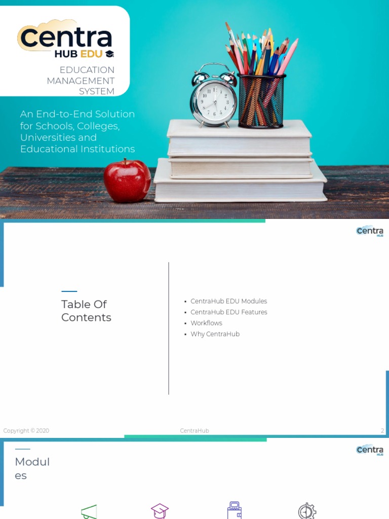 CentraHub EDU - With New Modules and Screenshots | PDF | Computing