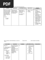 George Palo Vsim Care Plan 1 | PDF | Dementia | Alzheimer's Disease