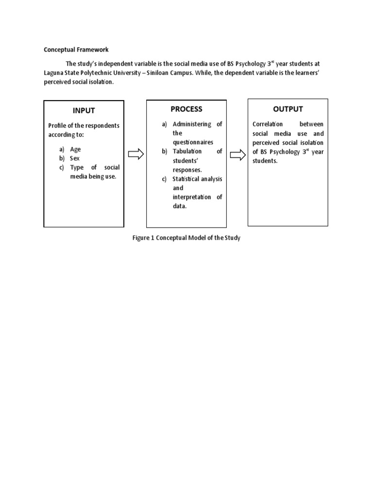 Conceptual Framework Sample | PDF | Social Science | Science & Mathematics