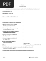 FORM A Labor Welfare | PDF