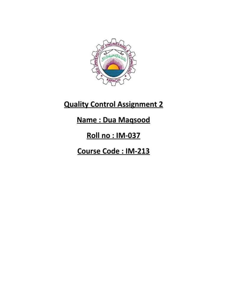 Quality Control Analysis and Interpretation | PDF | Teaching Methods ...