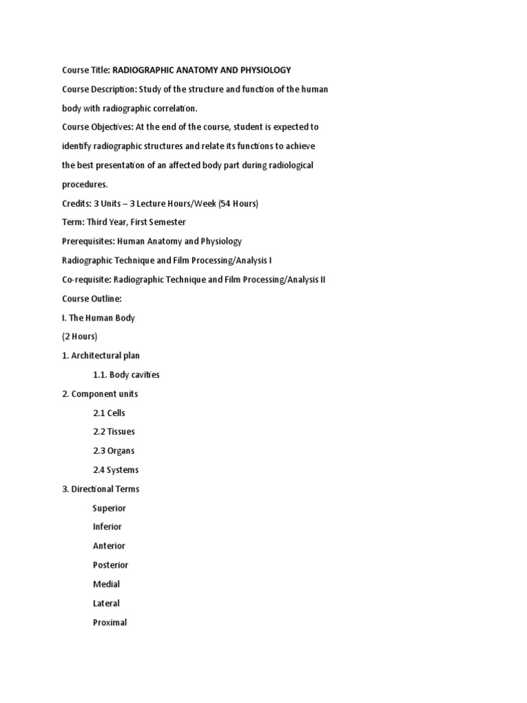 Rad Ana | PDF | Human Body | Human Digestive System