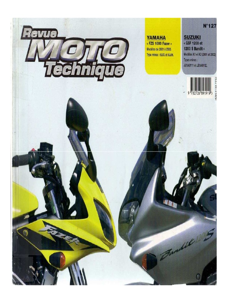 RMT - Revue Moto Technique - Bandit GSF 1200 - 2001 2002 | PDF