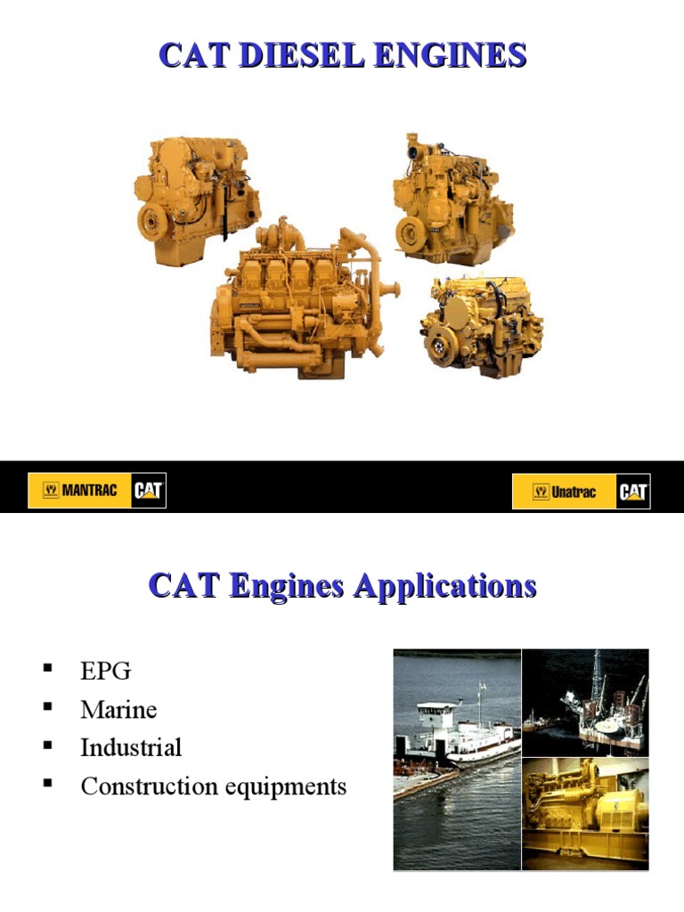CAT-ENGINES Presentation 1 | PDF | Fuel Injection | Turbocharger