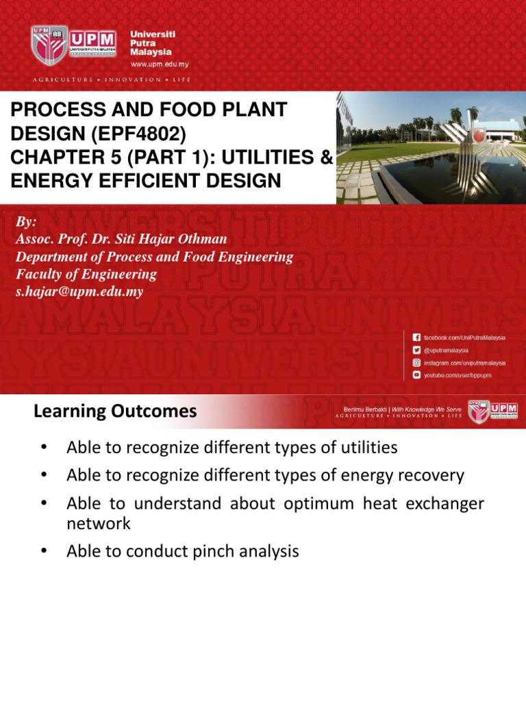 Utilities and Energy Recovery in Food Plants | PDF | Steam | Heat Exchanger