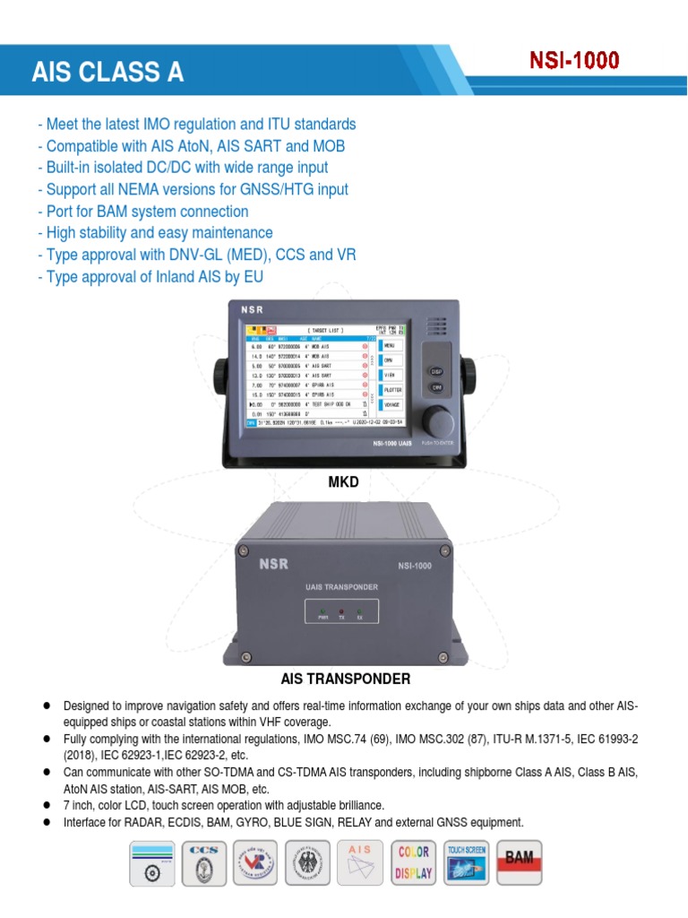 NSR NSI-1000 Brochure | PDF | Radio | Equipment