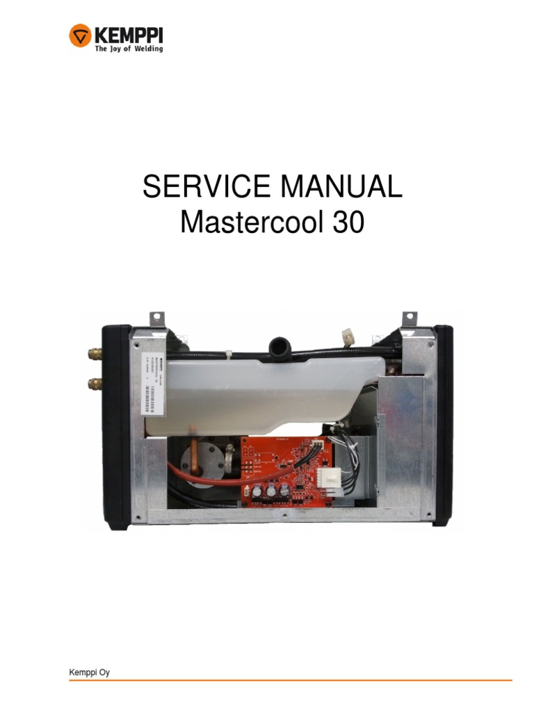 MasterCool 30 - Service Manual | Download Free PDF | Pump | Mechanical ...
