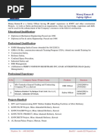 WORK PERMIT RECEIVER RESUME Latest | PDF