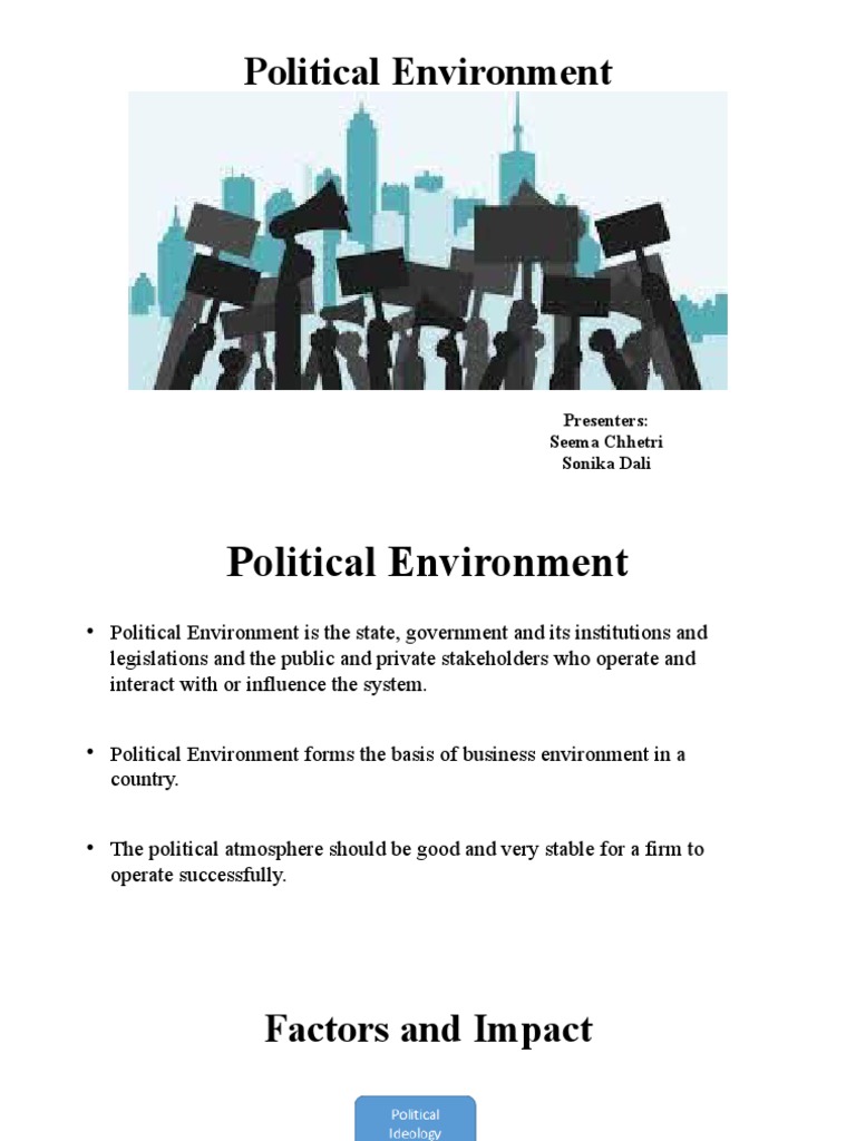 Political Environment | PDF | Government | Forms Of Government