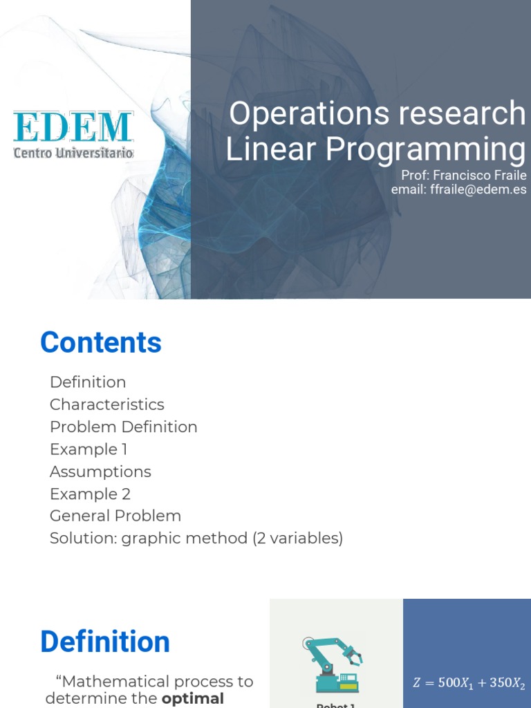 Httpscampus - Edem.espluginfile - Php153740mod Foldercontent0IntroductionLinear20Programming20I ...