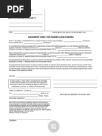 Sample Officer Certificate | PDF