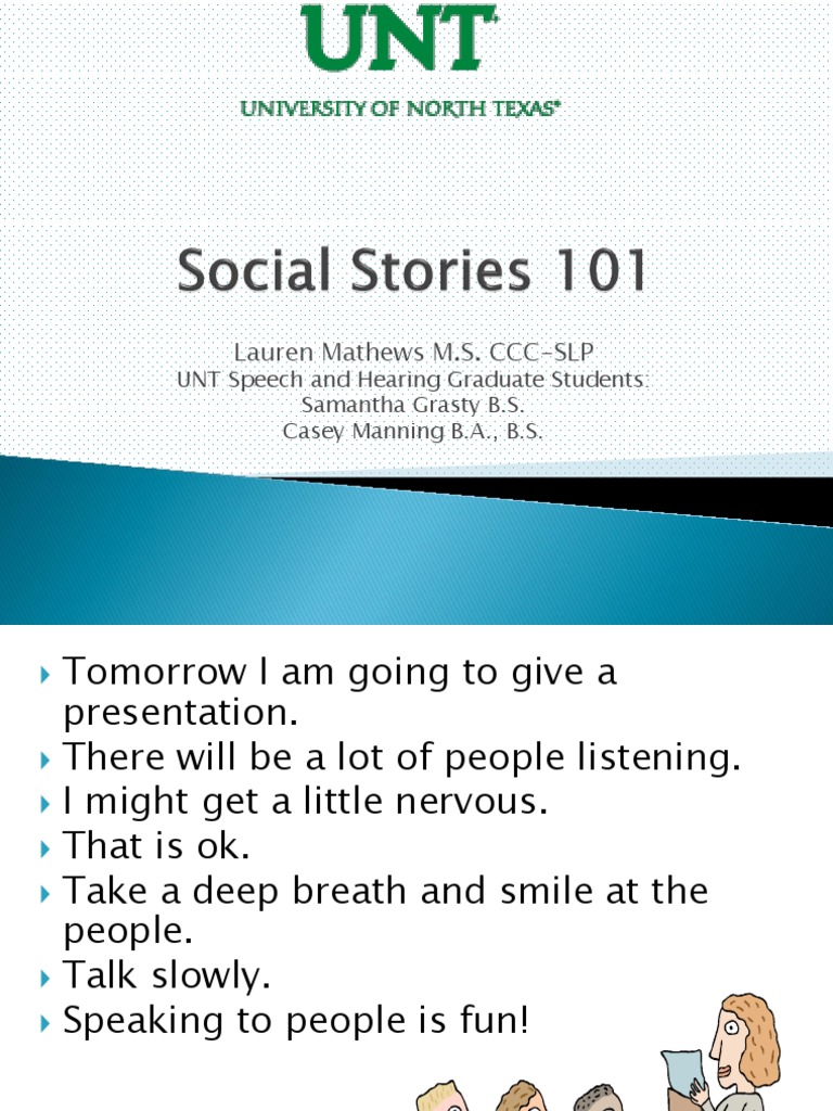Social Stories 101 | PDF | Communication | Cognitive Science