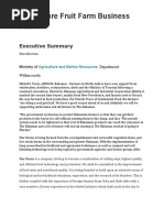 Business Plan of Fresh Fruit Vegetables | PDF | Retail | Business