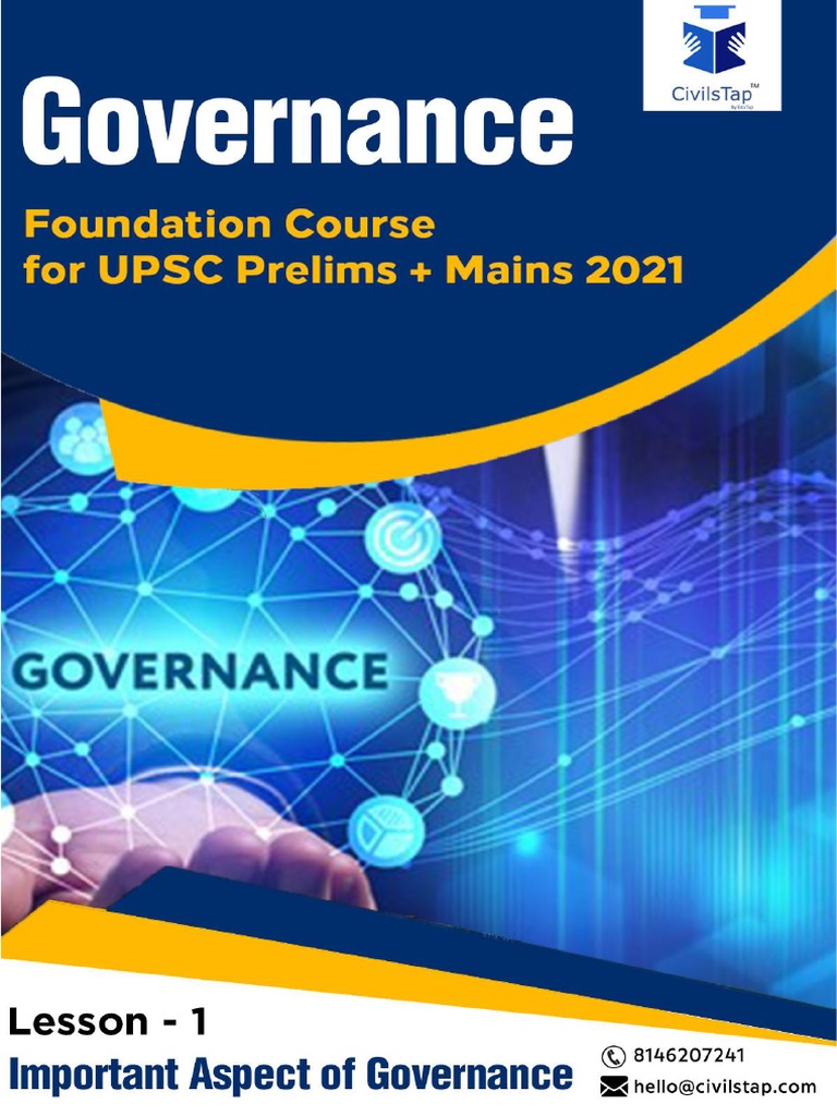 Governance | PDF | Governance | Good Governance