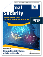 Prahaar Summary 2025 - Internal Security | PDF