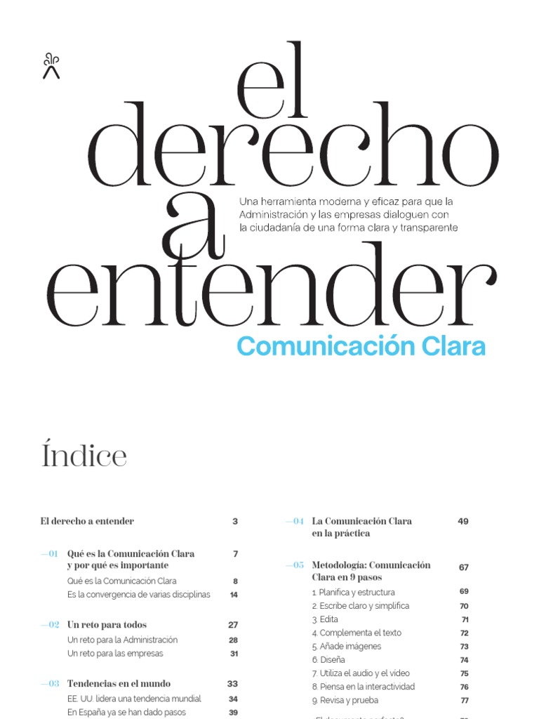 Guia Comunicacion Clara Prodigioso Volcan | PDF | Lenguaje simple ...