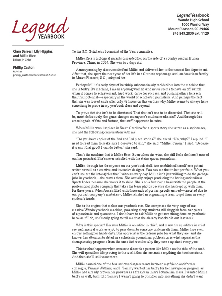 Millie Rice Joy | PDF