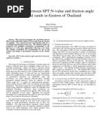 SPT N-Value Correlations and Calculations | PDF | Correlation And ...